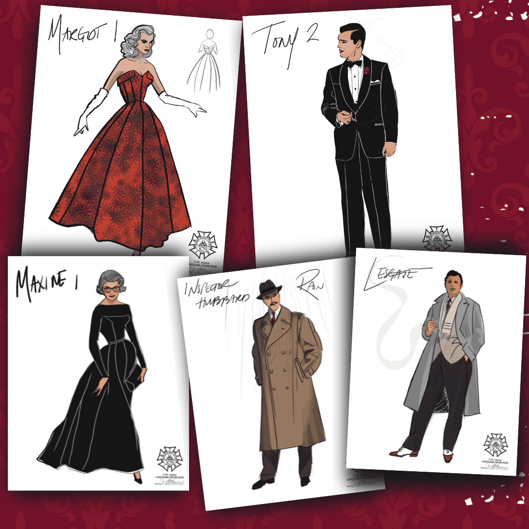 Northlight Theatre | Dial M For Murder: Costumes
